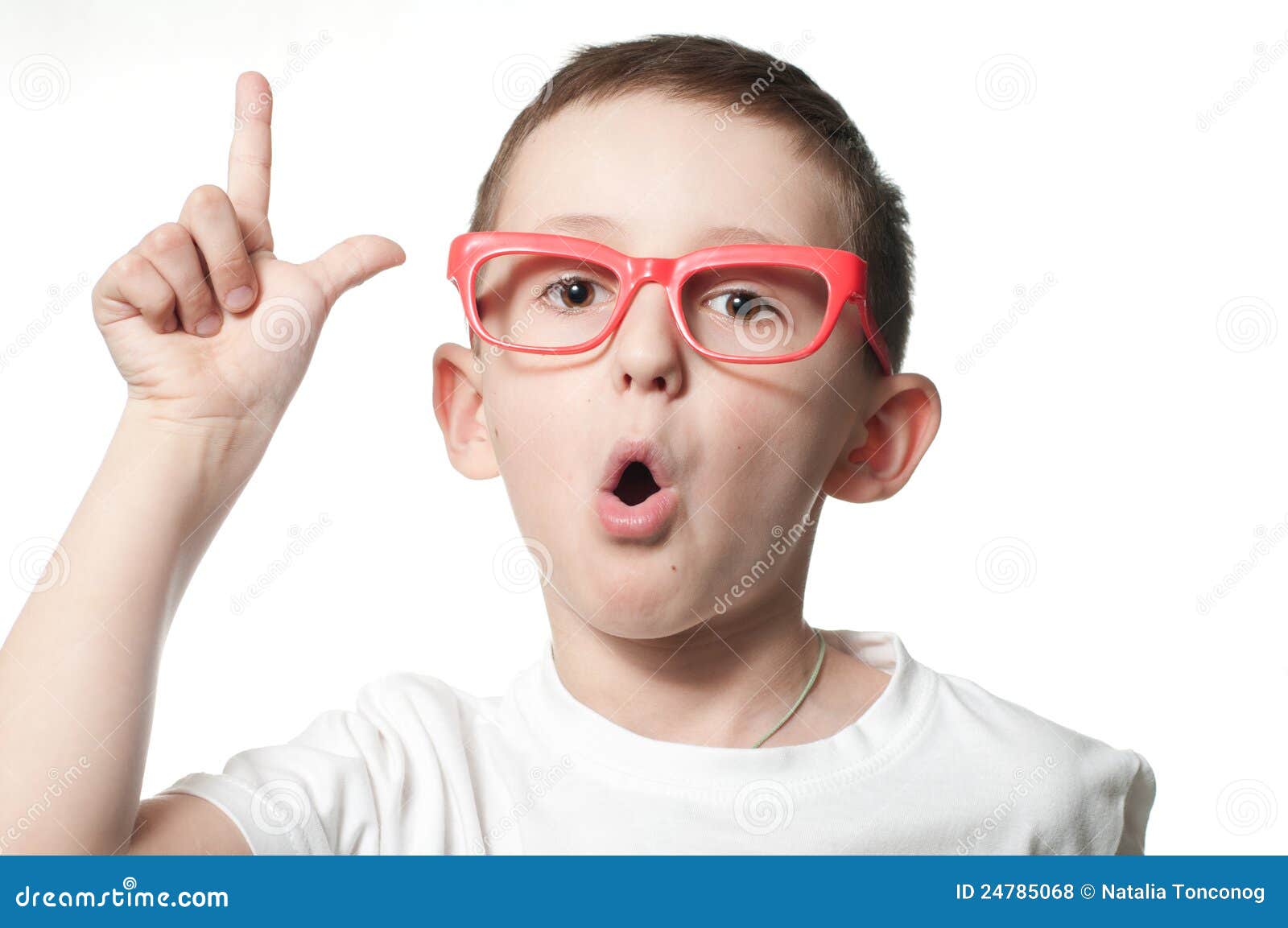 I have a good idea stock photo. Image of surprise, support - 24785068