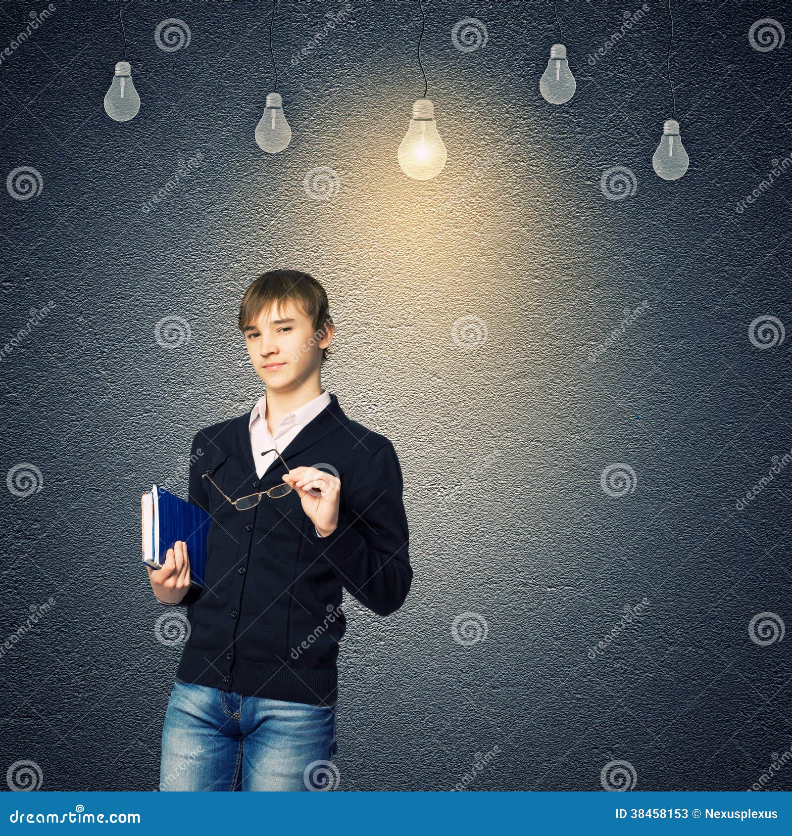 I have idea stock image. Image of schoolboy, idea, schoolchild - 38458153