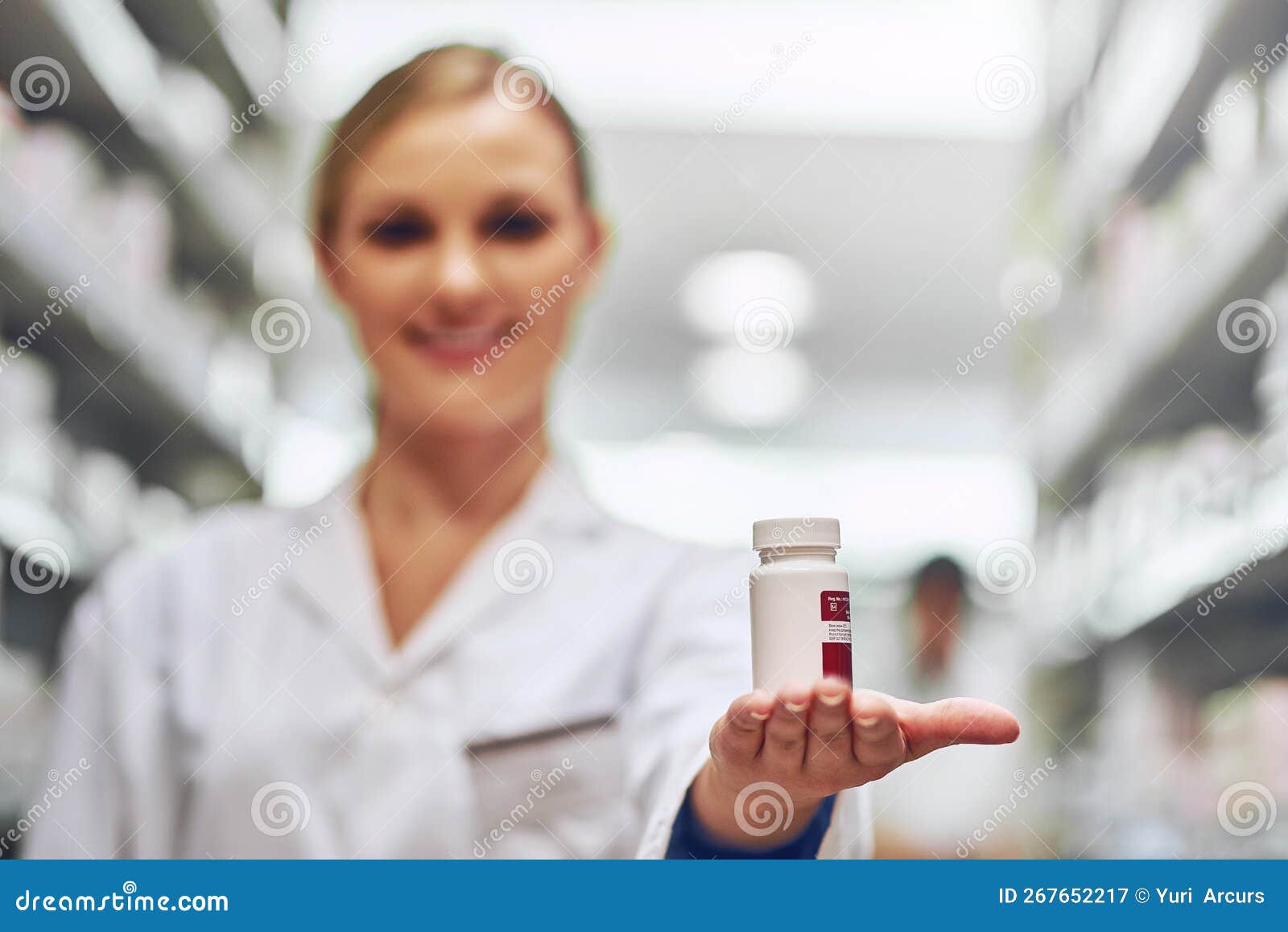 I Have the Perfect Solution. a Pharmacist Recommending Medication ...