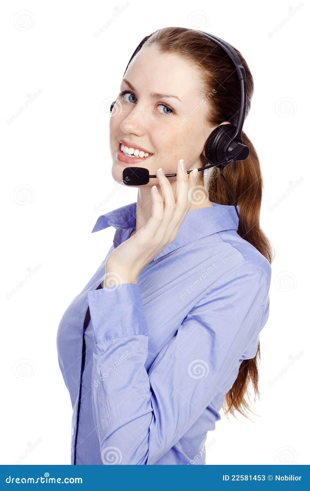 I am here to help you! stock image. Image of call, communicate - 22581453