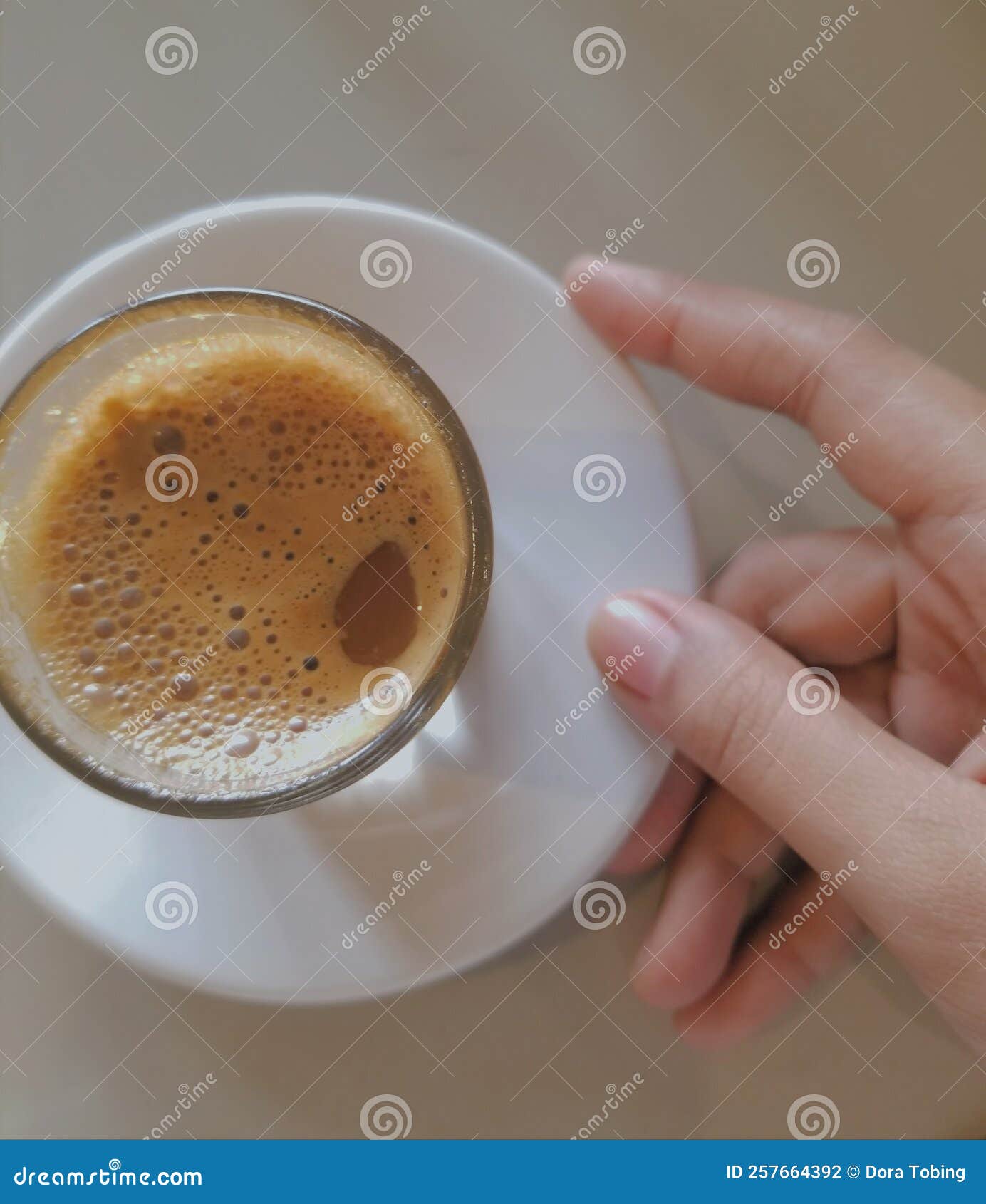 I Hold a Cup of Kopi Aceh Sanger at the Coffeeshop Stock Photo - Image ...