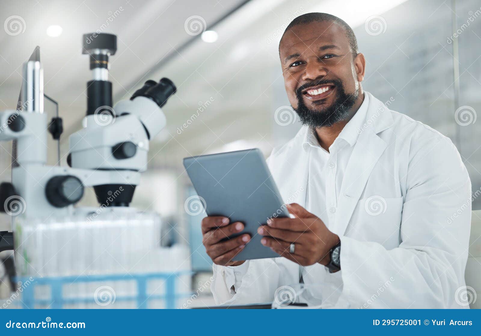 I Just Cant Make a Breakthrough with this Case. a Male Scientist Using ...