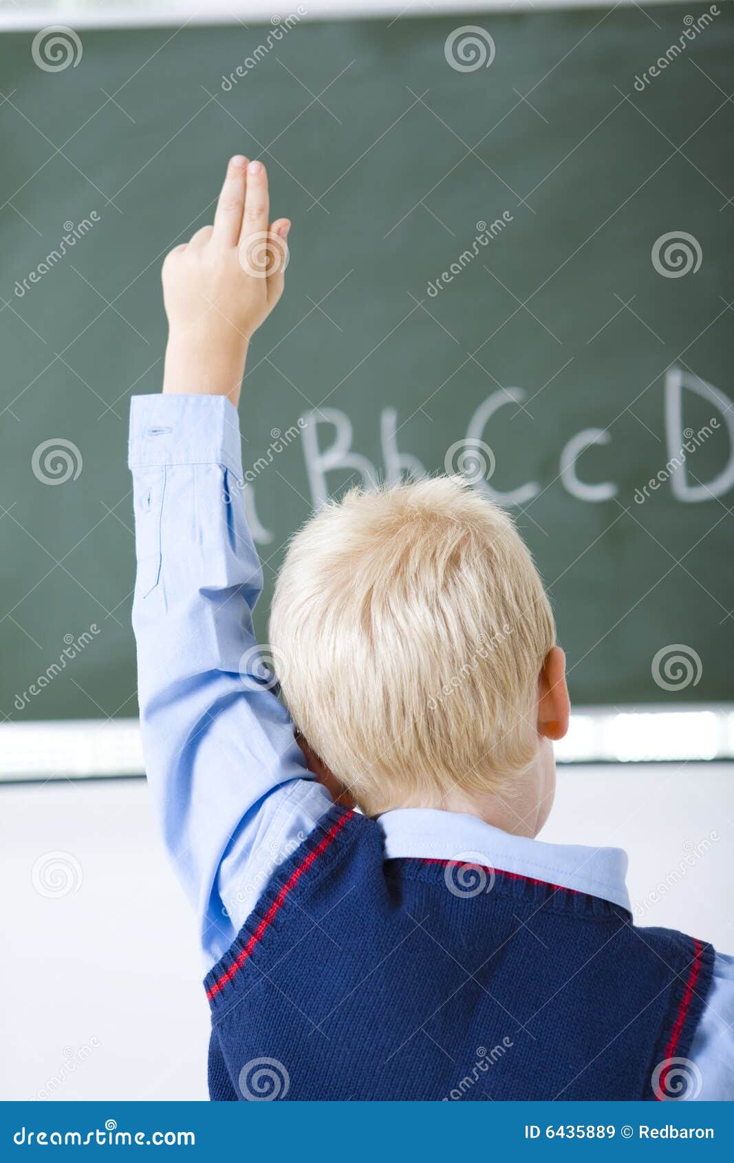 I know the answer stock image. Image of hand, classroom - 6435889