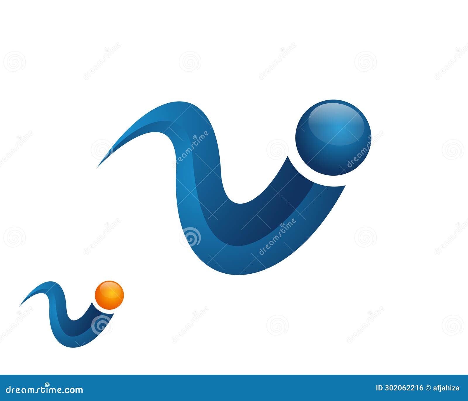 I Ig Is Letter Worm Logo Vector Illustration | CartoonDealer.com #302062218