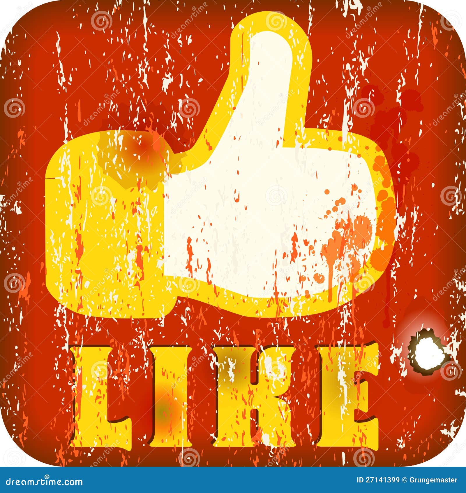 I like button stock vector. Illustration of like, network - 27141399