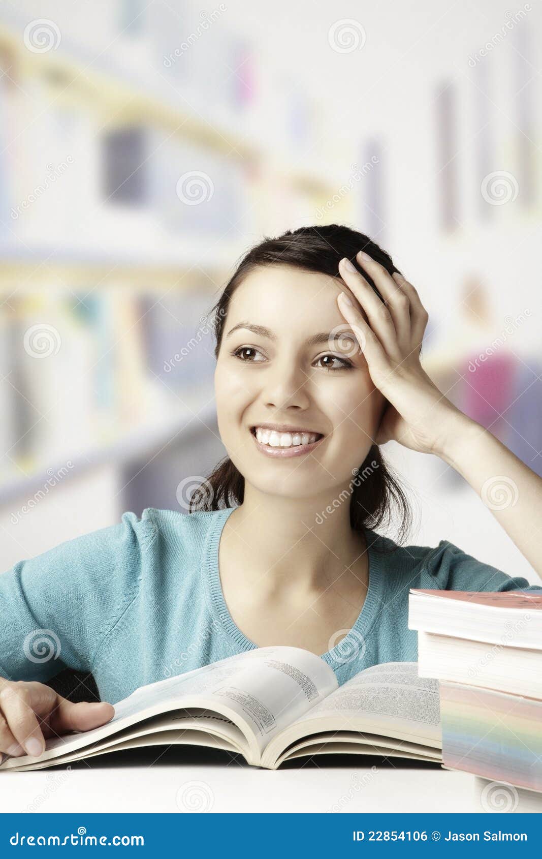 I like home work stock photo. Image of beautiful, serious - 22854106