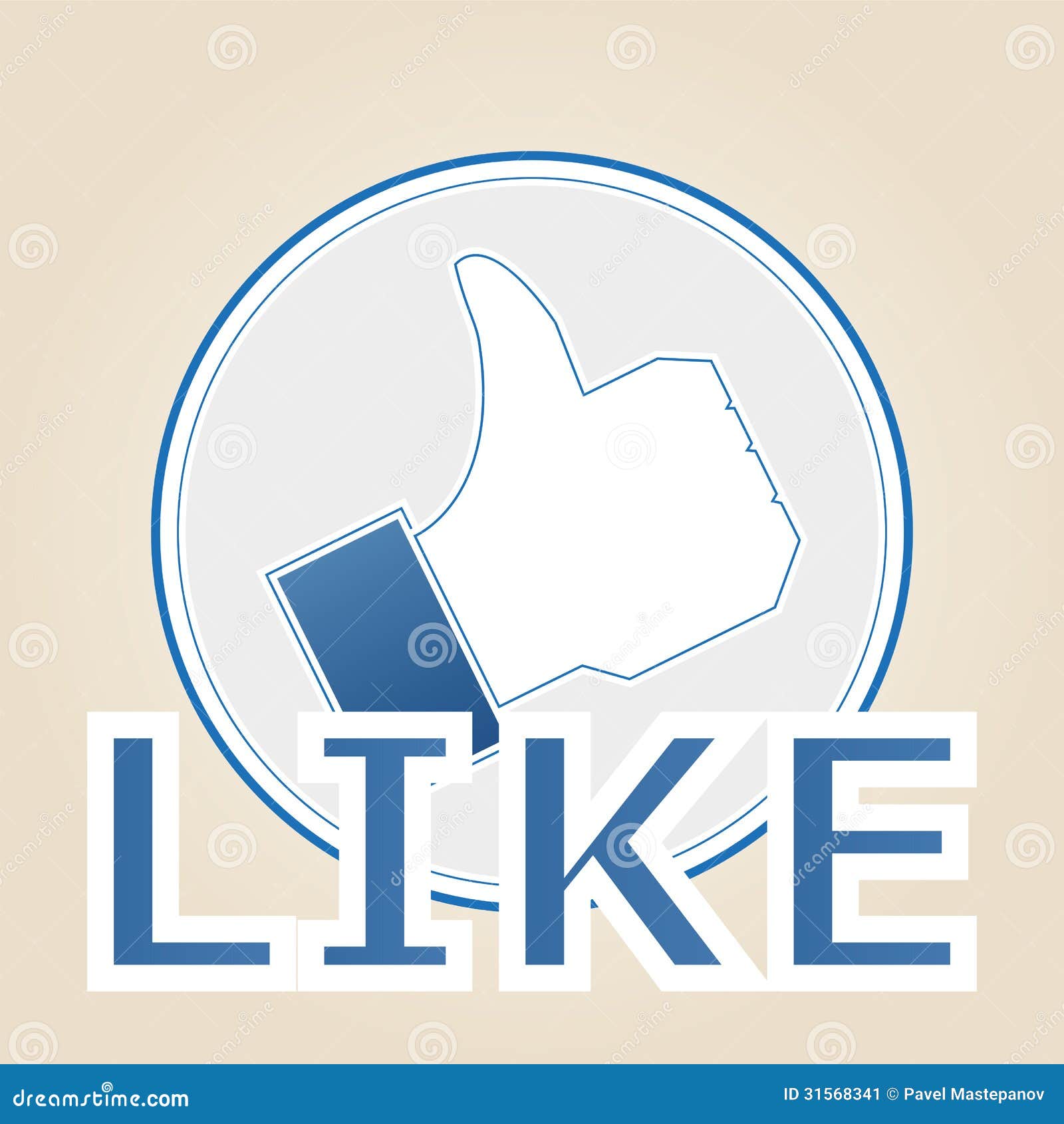 I like icon editorial photo. Illustration of icon, blue - 31568341