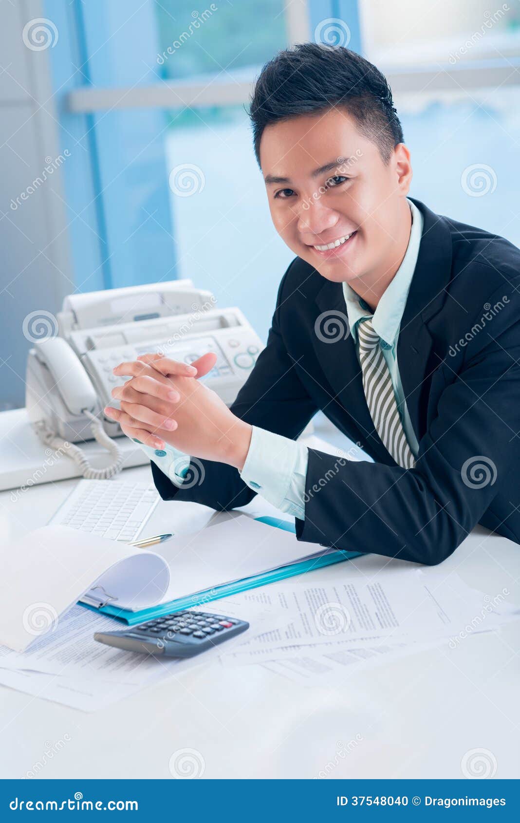 I like my job stock photo. Image of finance, agent, consultant - 37548040