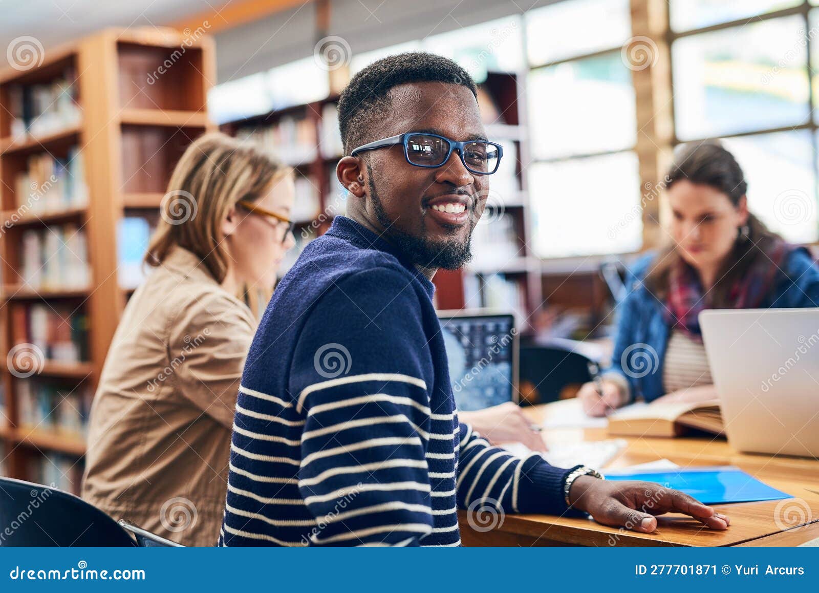 I Like To Study Where Its Nice and Quiet. Portrait of a University ...