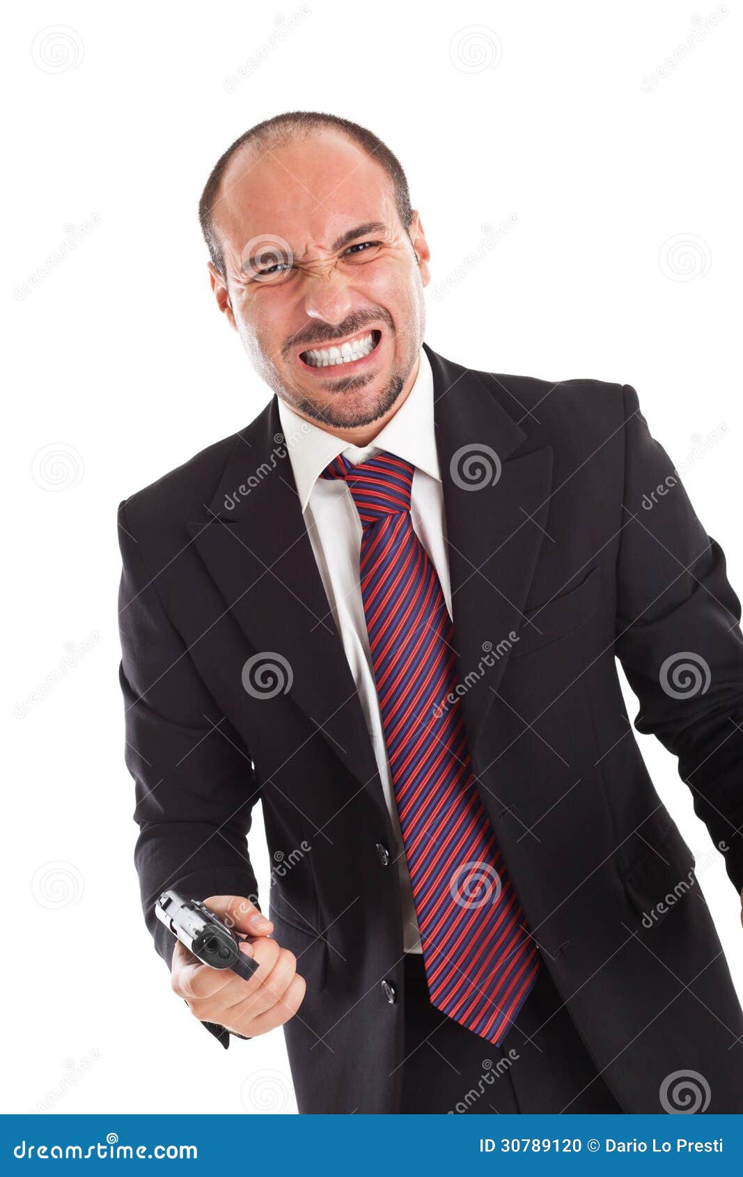 I ll kill you stock photo. Image of gangster, handgun - 30789120