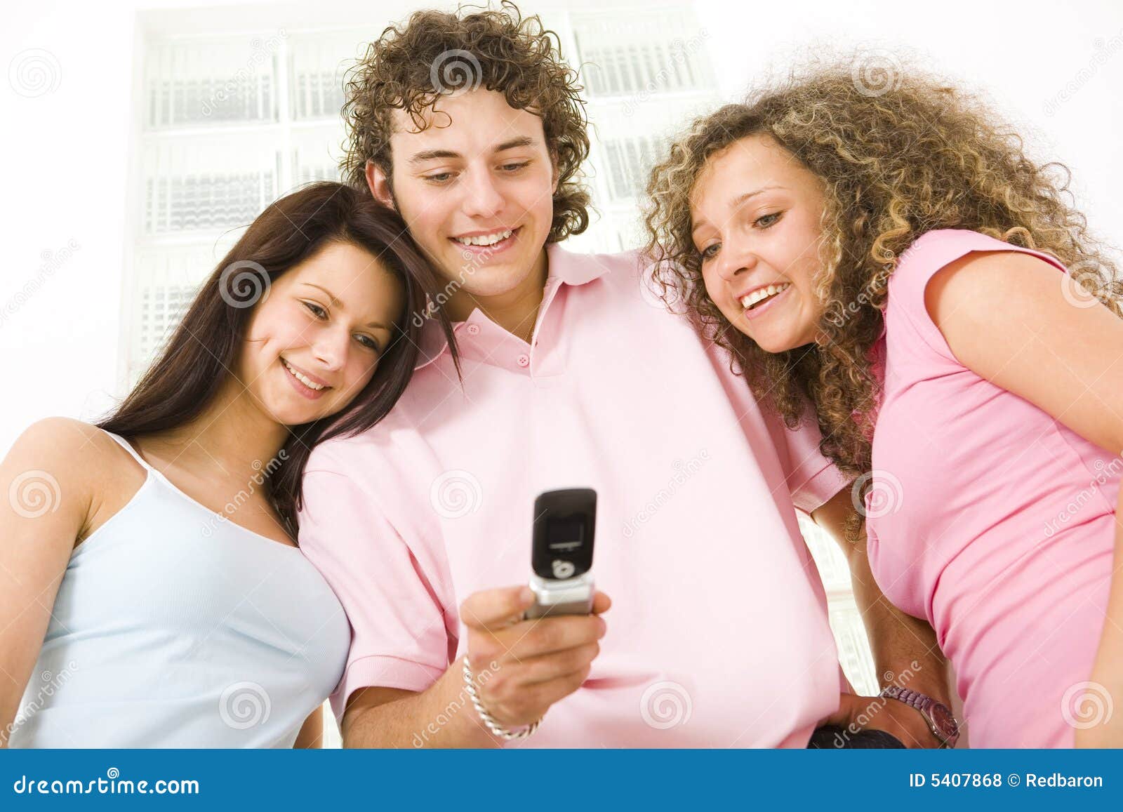 I ll send him message stock photo. Image of lean, girl - 5407868