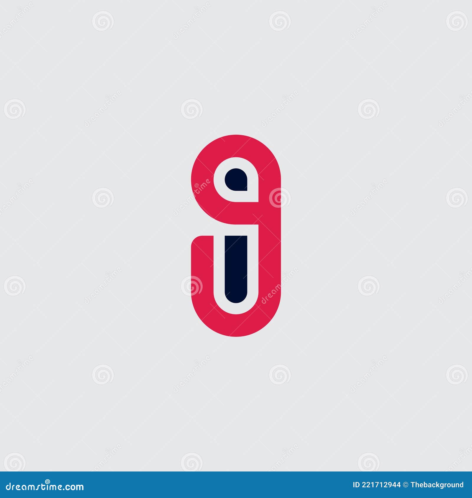 I9 or 9I - Logotype. Design Element or Icon Stock Vector - Illustration ...