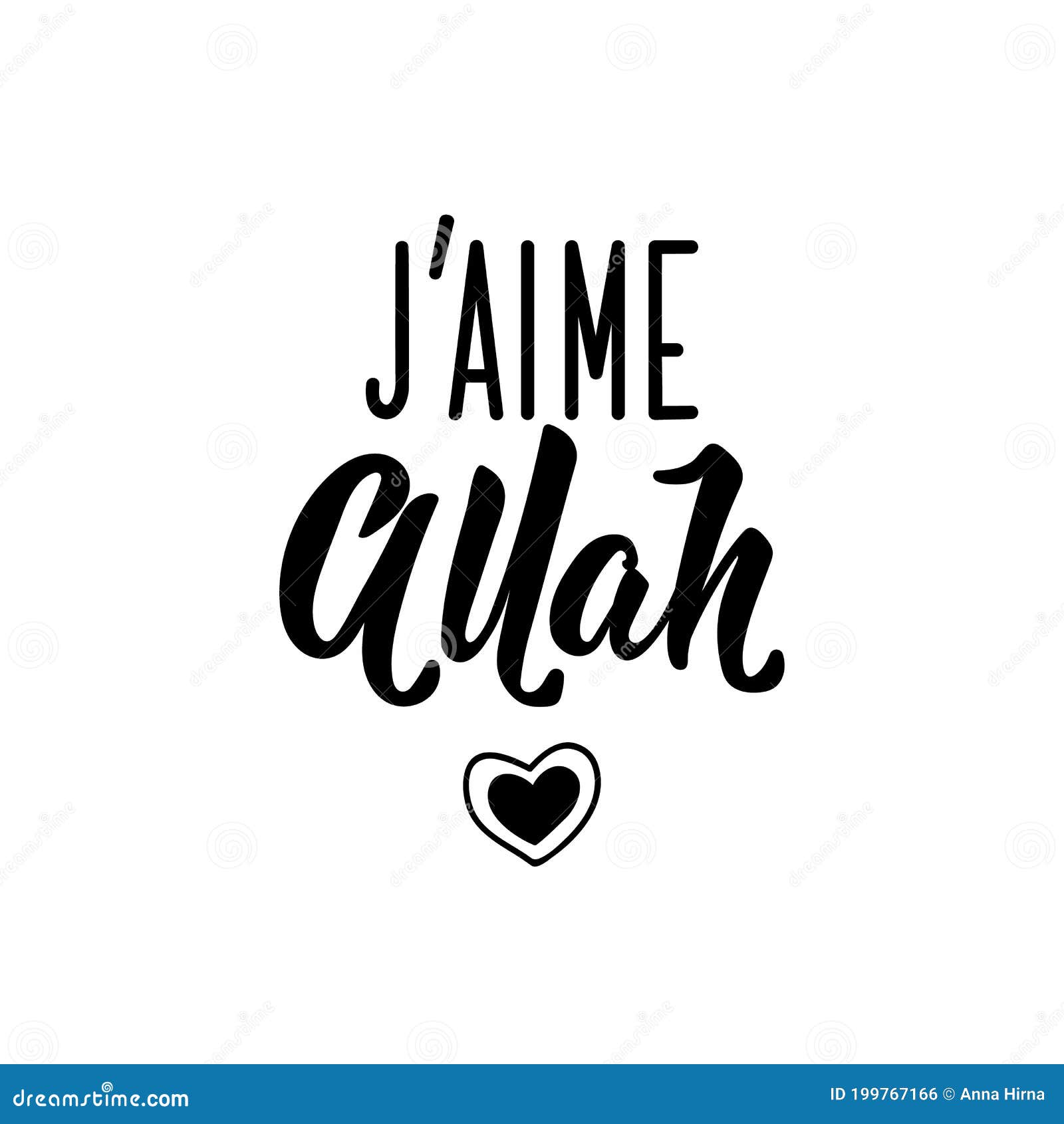 Je T Aime Translation From French Language I Love You Handwritten