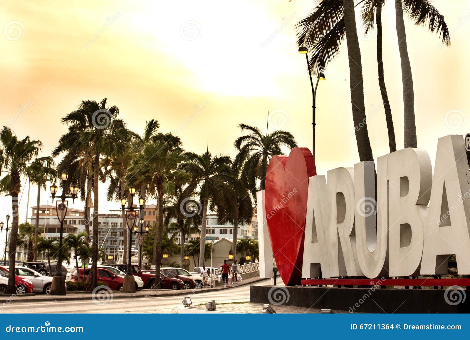 I love Aruba stock photo. Image of aruba, love, gold - 67211364