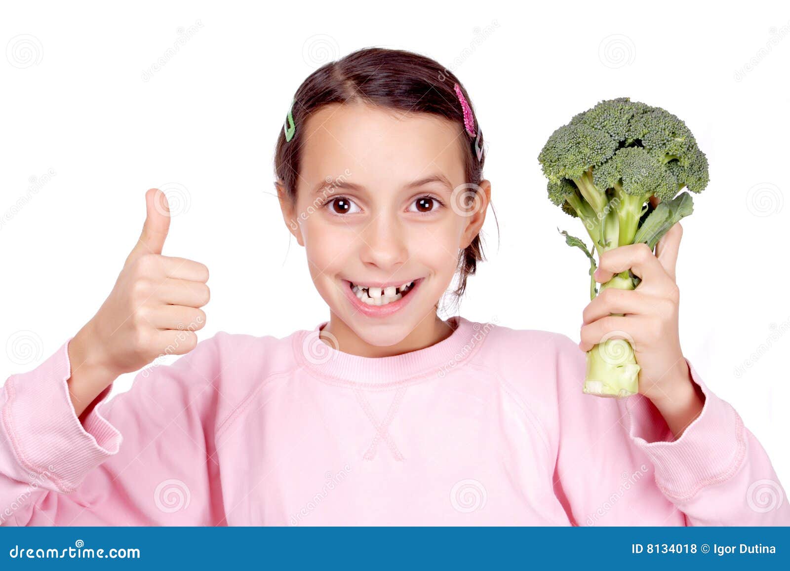 I love broccoli! stock photo. Image of veggies, cabbage - 8134018