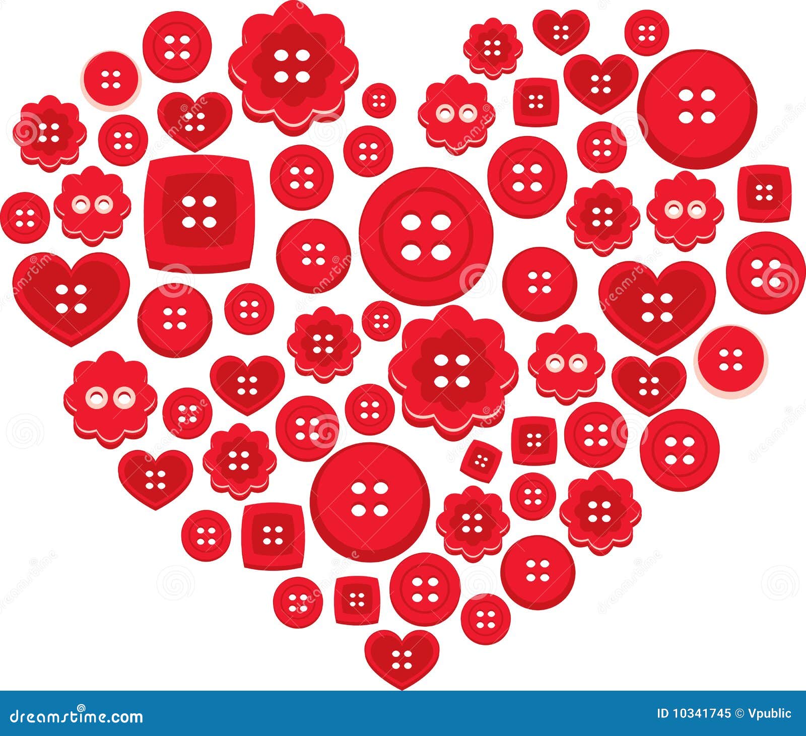 I Love Button stock vector. Illustration of crowd, orange - 10341745