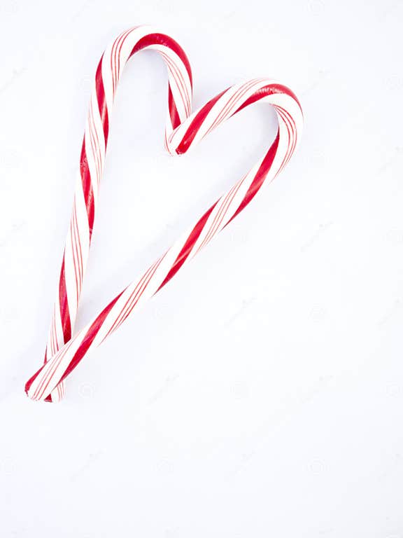 I love candy canes stock image. Image of heart, hard - 21946621