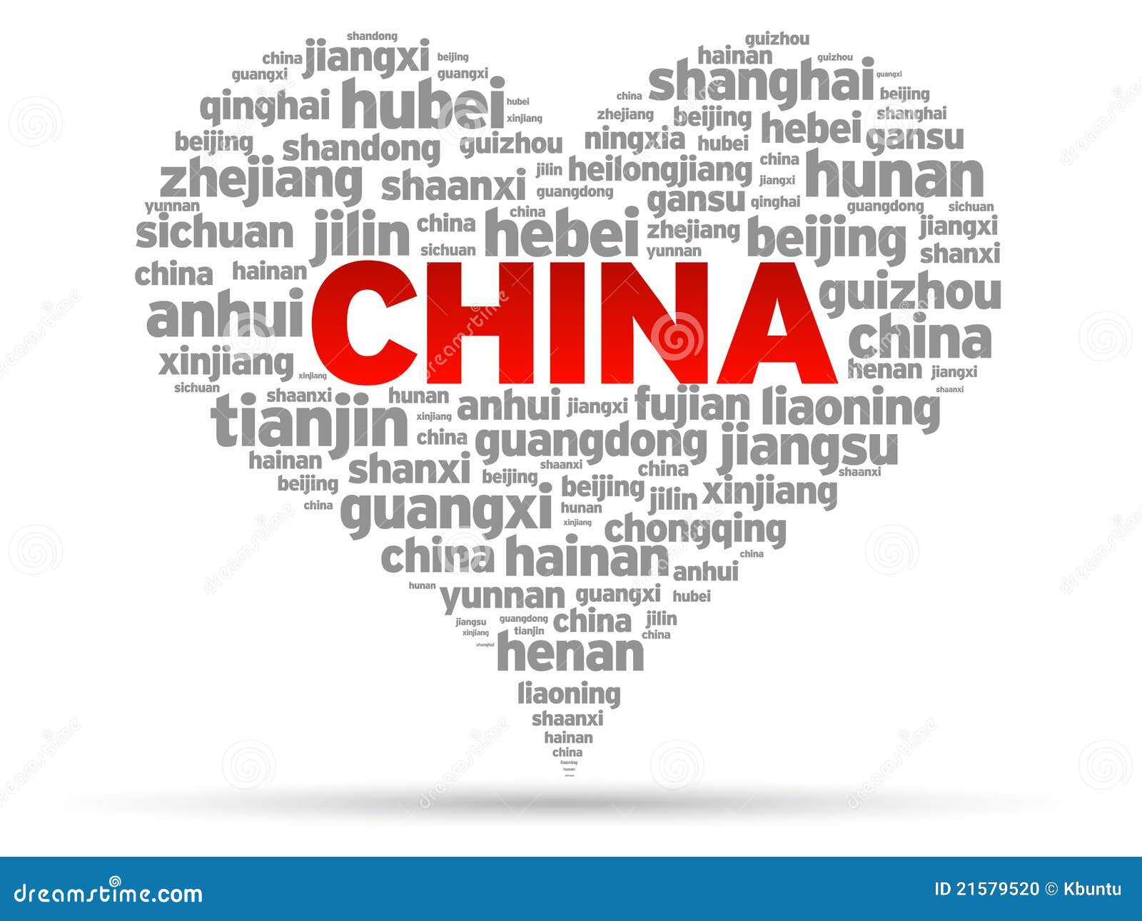 I Love China stock illustration. Illustration of shanghai - 21579520