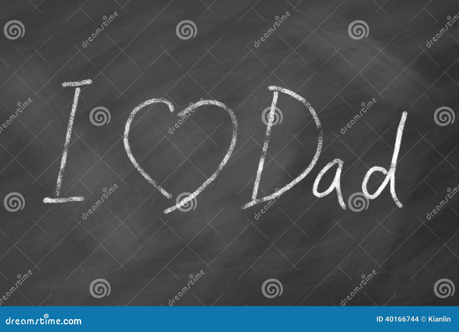 I Love Dad stock photo. Image of june, message, father - 40166744
