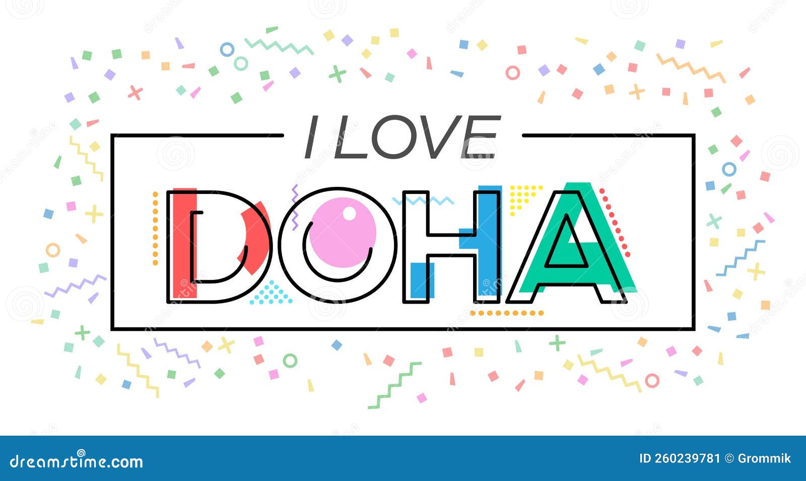 Doha Lettering, Doha Milky Way Letters, Transparent Background Stock ...