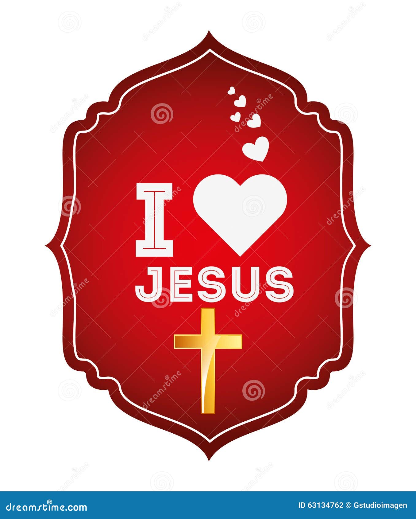 I love jesus design stock vector. Illustration of jesus - 63134762