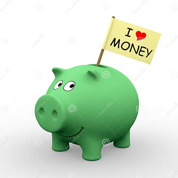 I love money stock illustration. Illustration of business - 576913