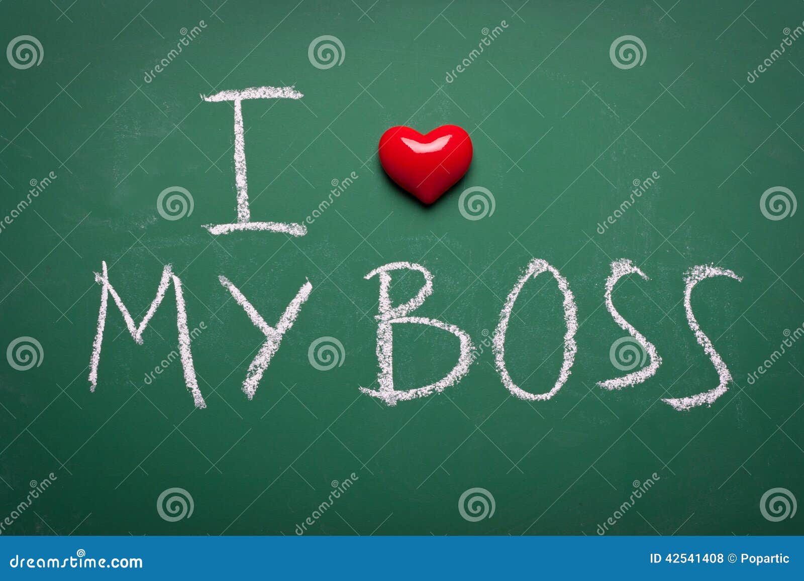 I love my boss stock photo. Image of love, note, message - 42541408