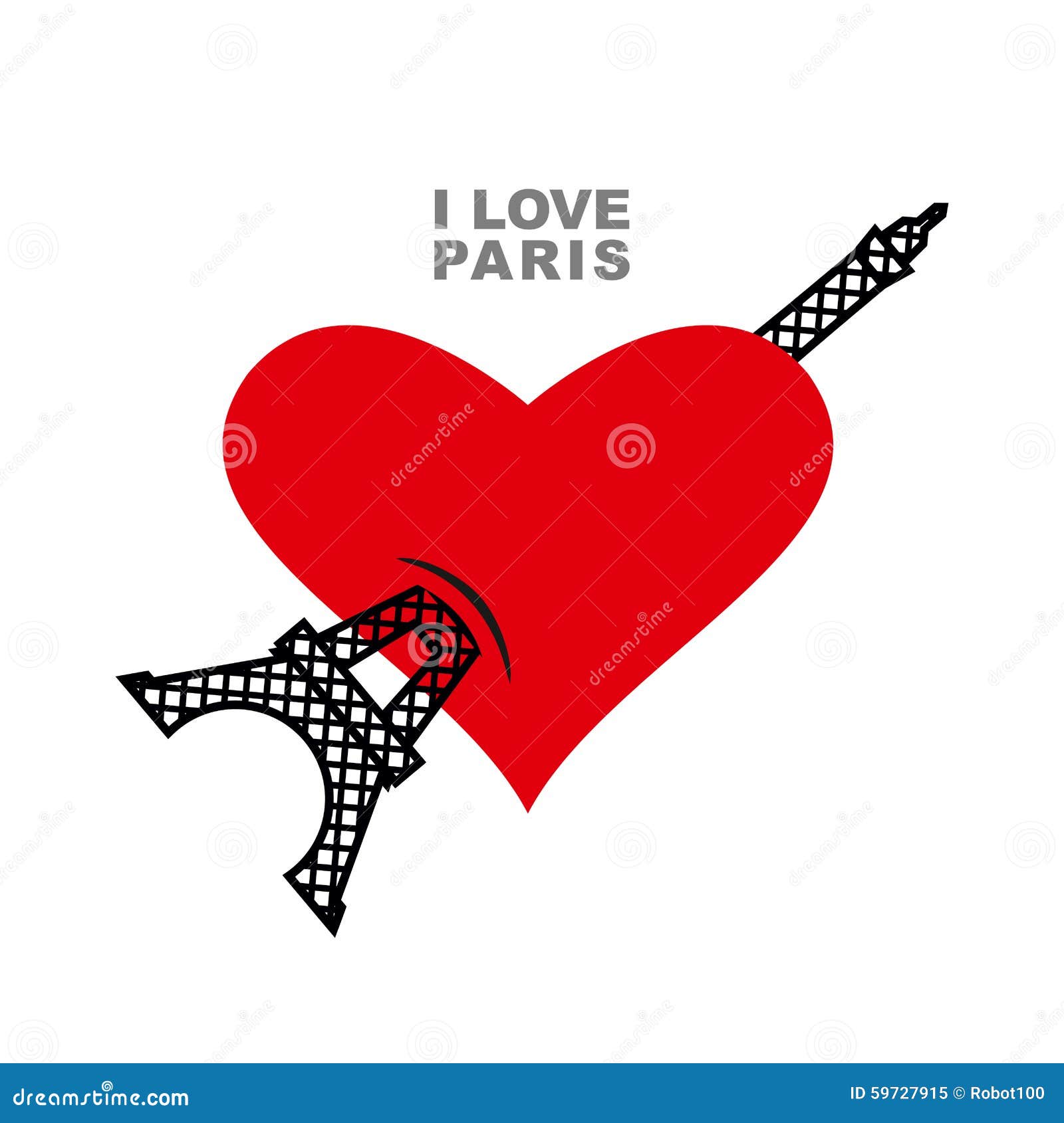 I Love Paris. Red Heart Symbol of Love and Eiffel Tower Stock Vector ... I Love Paris. Red Heart Symbol of Love and Eiffel Tower Stock Vector ...