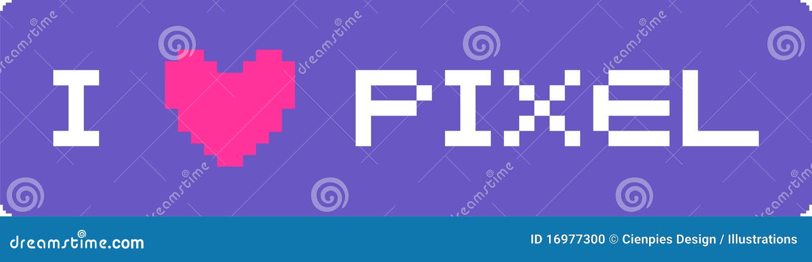 I Love Pixel Label Stock Illustrations – 29 I Love Pixel Label Stock ...
