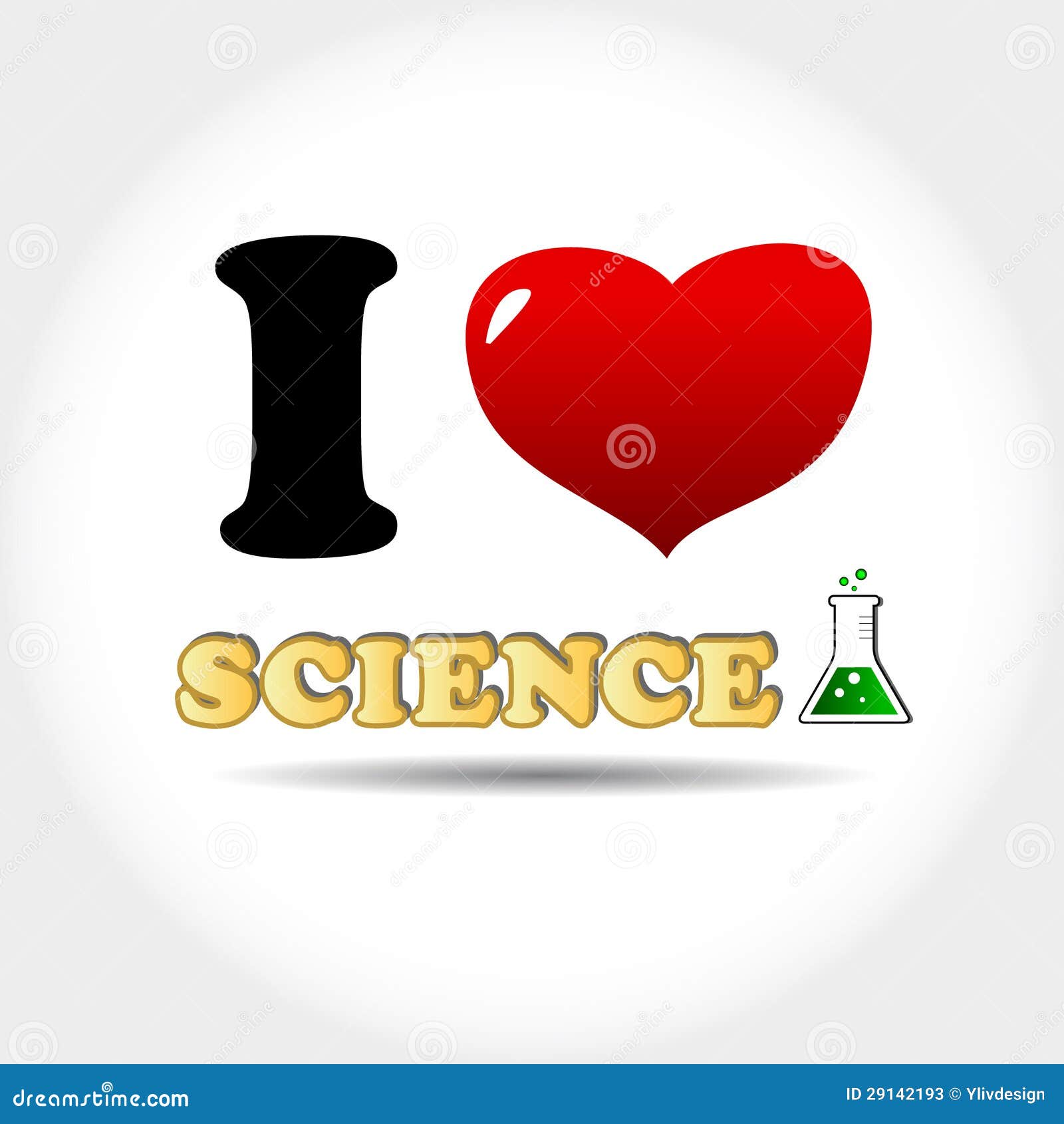 I love science stock vector. Illustration of perfume - 29142193
