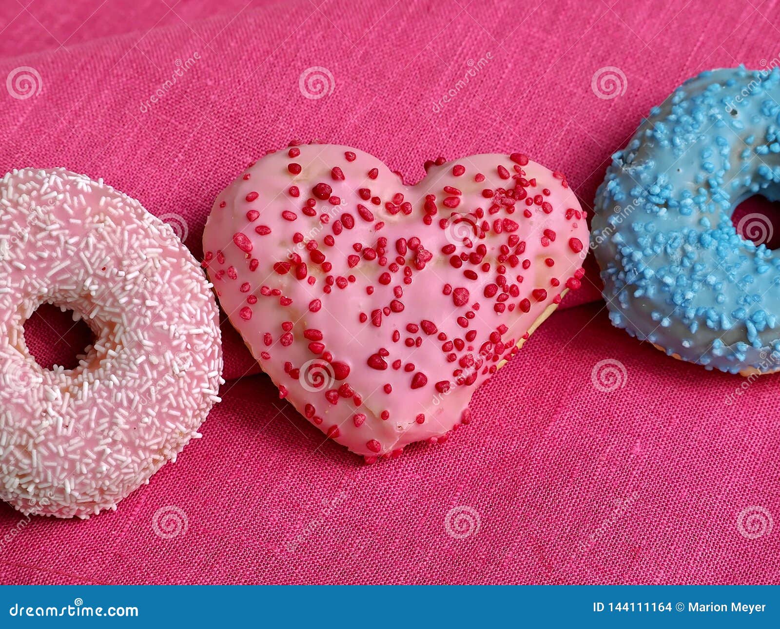 I love sweet doughnuts stock photo. Image of isolated - 144111164