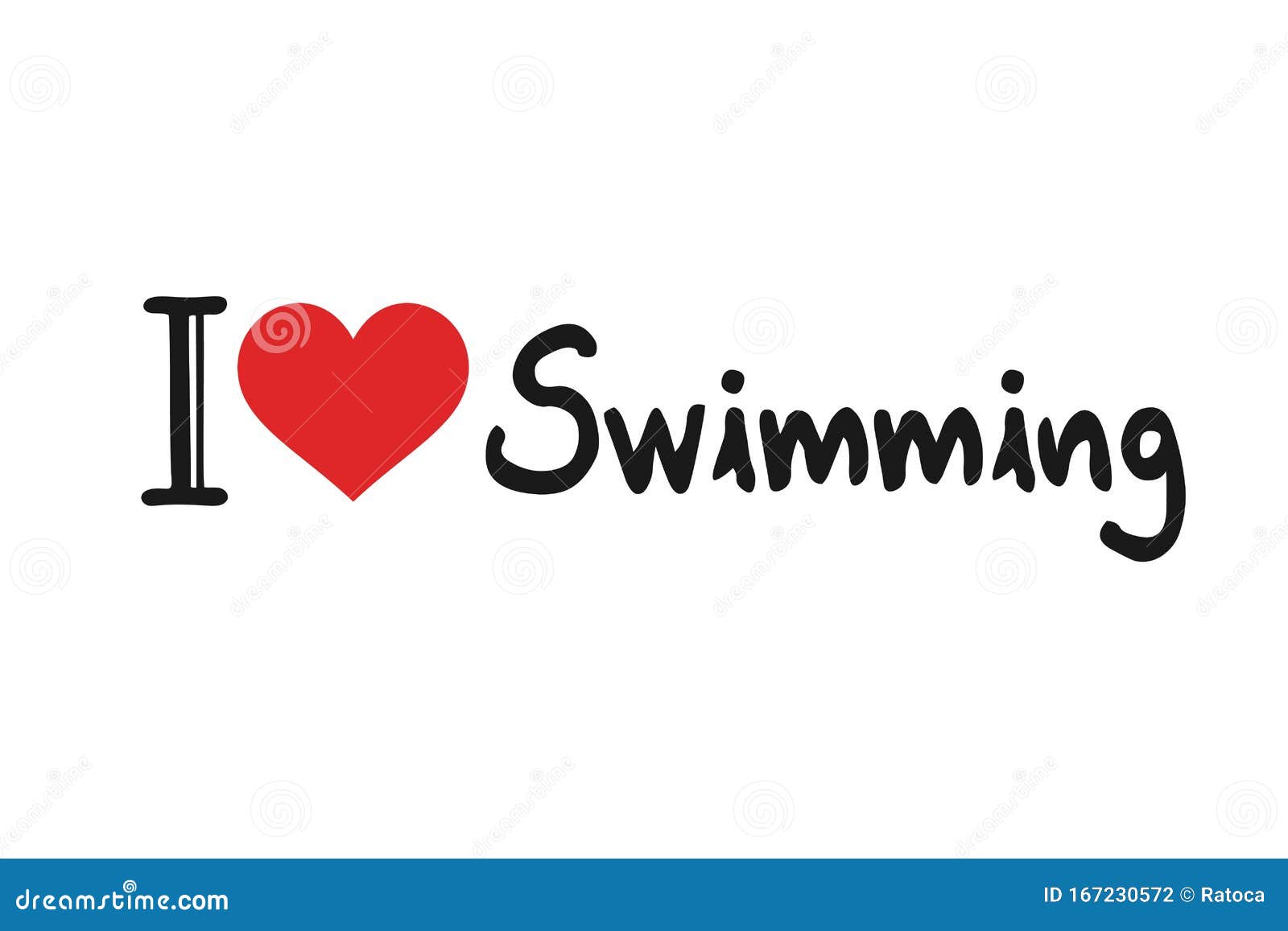 I Love Swimming