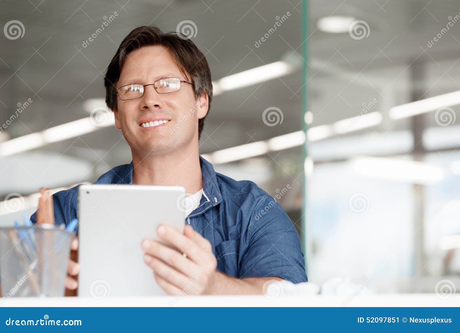 I love technology stock image. Image of typing, portrait - 52097851