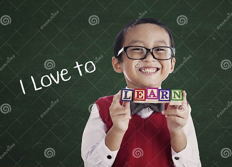 I love to learn stock photo. Image of learning, preschool - 26080260