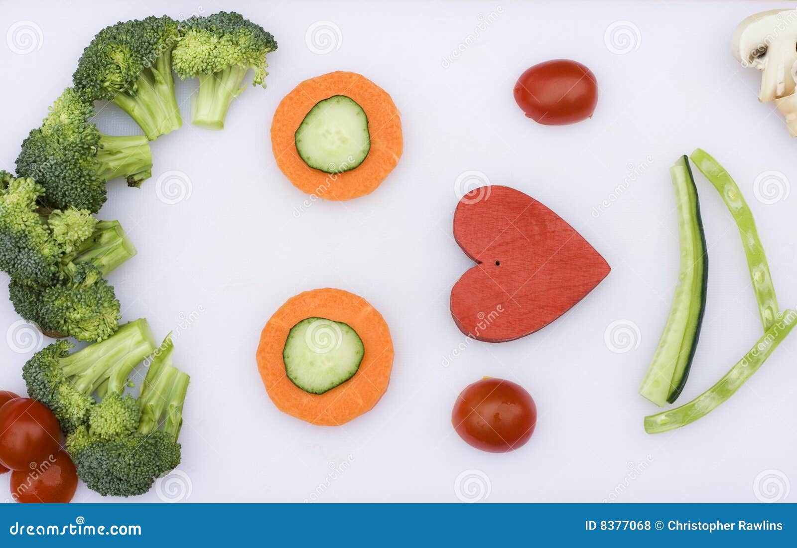 I love Veg stock photo. Image of happy, childlike, eating - 8377068