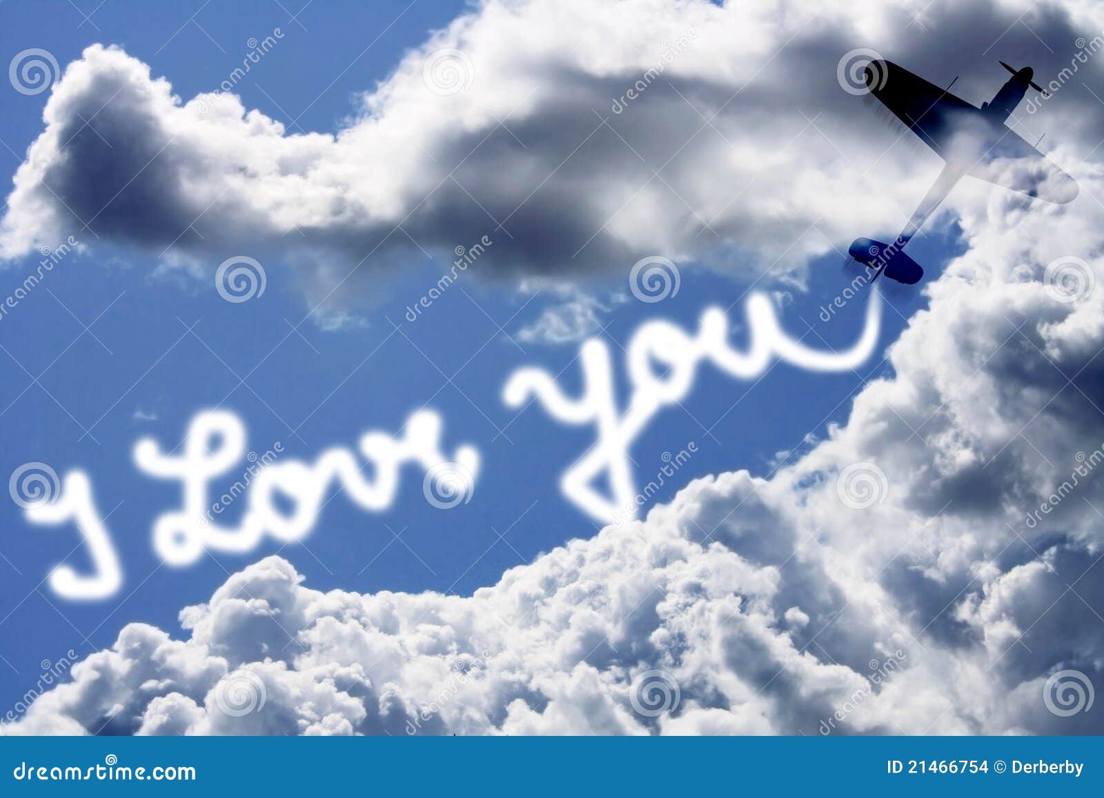I love you stock photo. Image of flying, imagination - 21466754