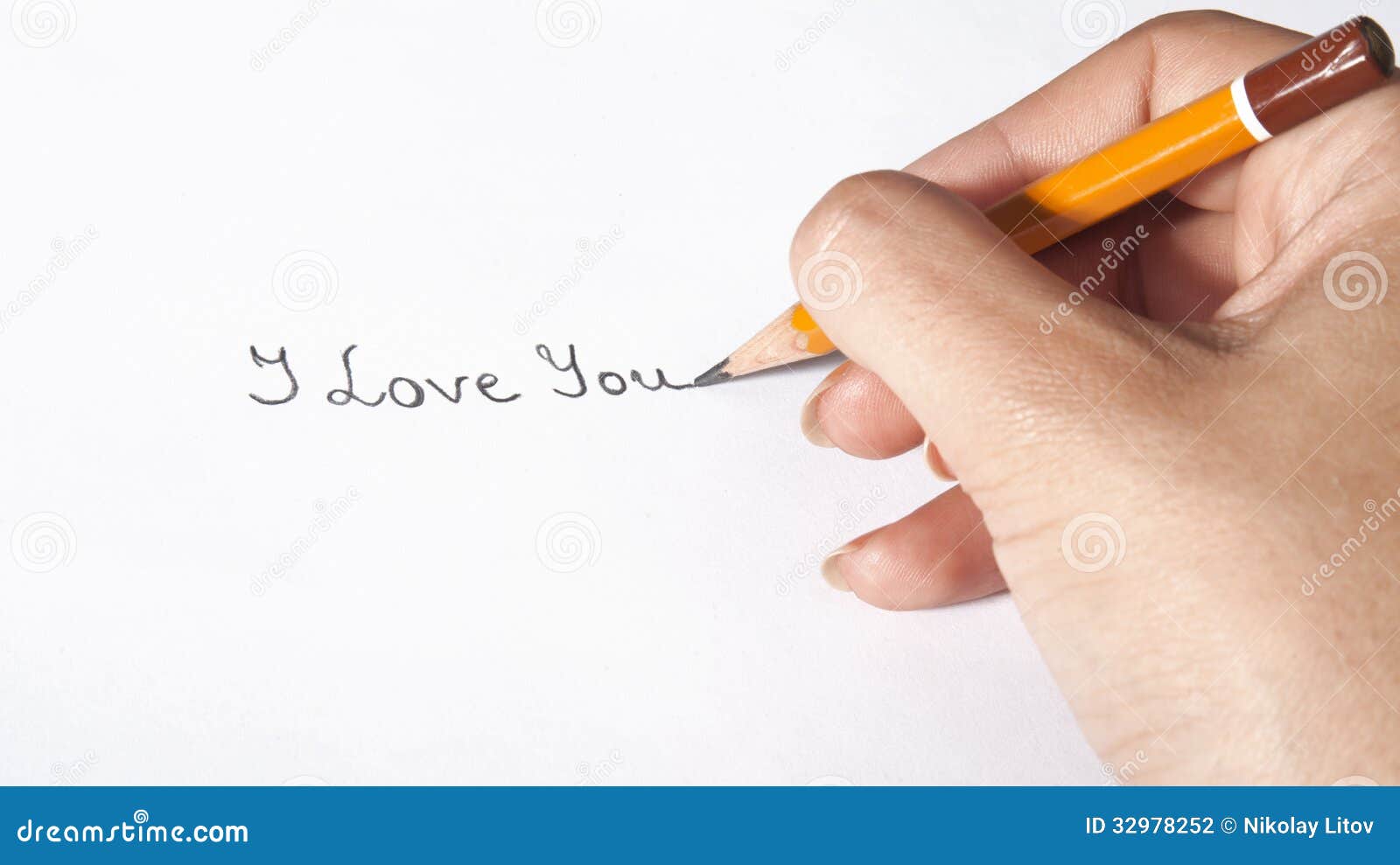 I Love You stock photo. Image of ideas, concepts, phrase - 32978252