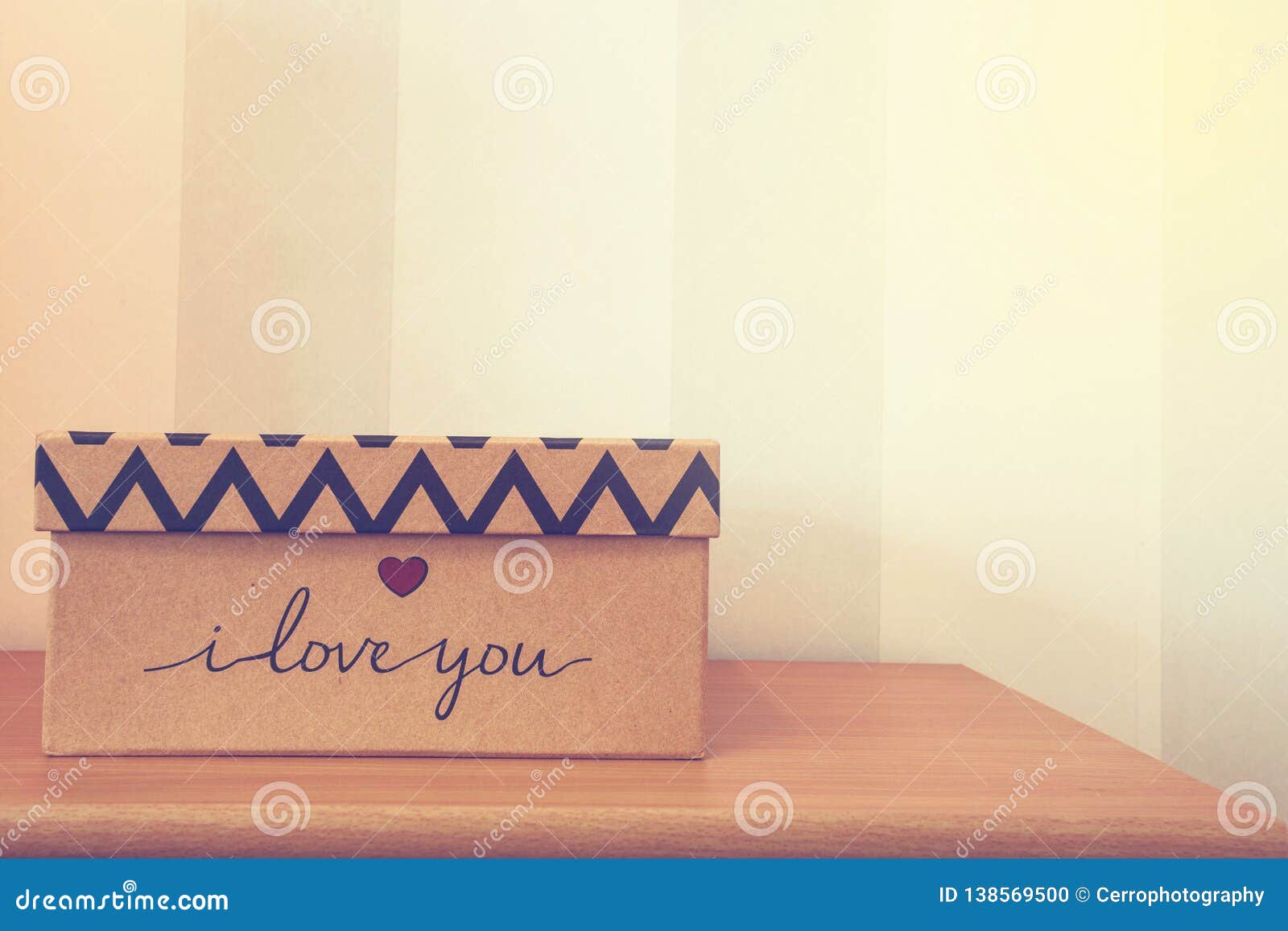 I Love You Message Box, Background Valentines Concept Stock Photo ...