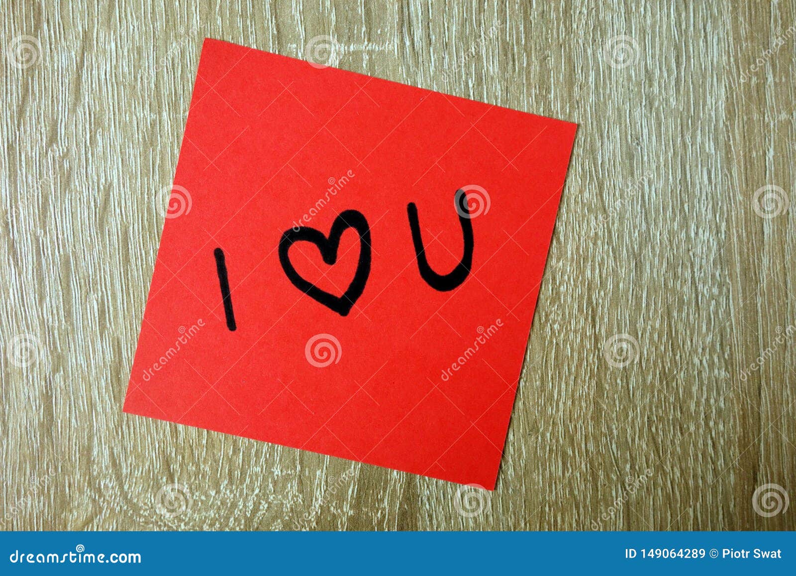 I Love You Message on Red Sticker Stock Image - Image of romantic, text ...