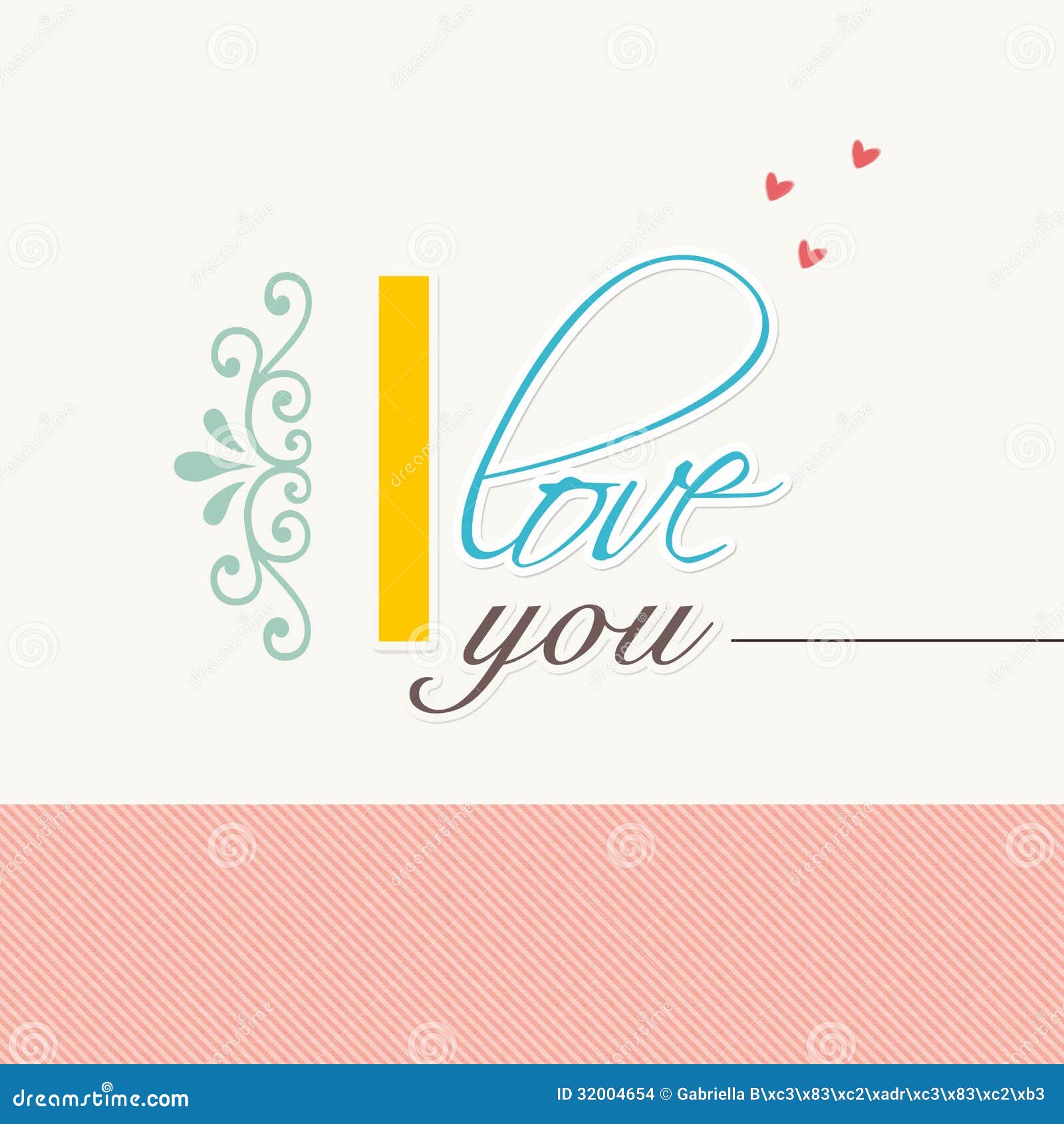 I love you stock illustration. Illustration of embrace - 32004654