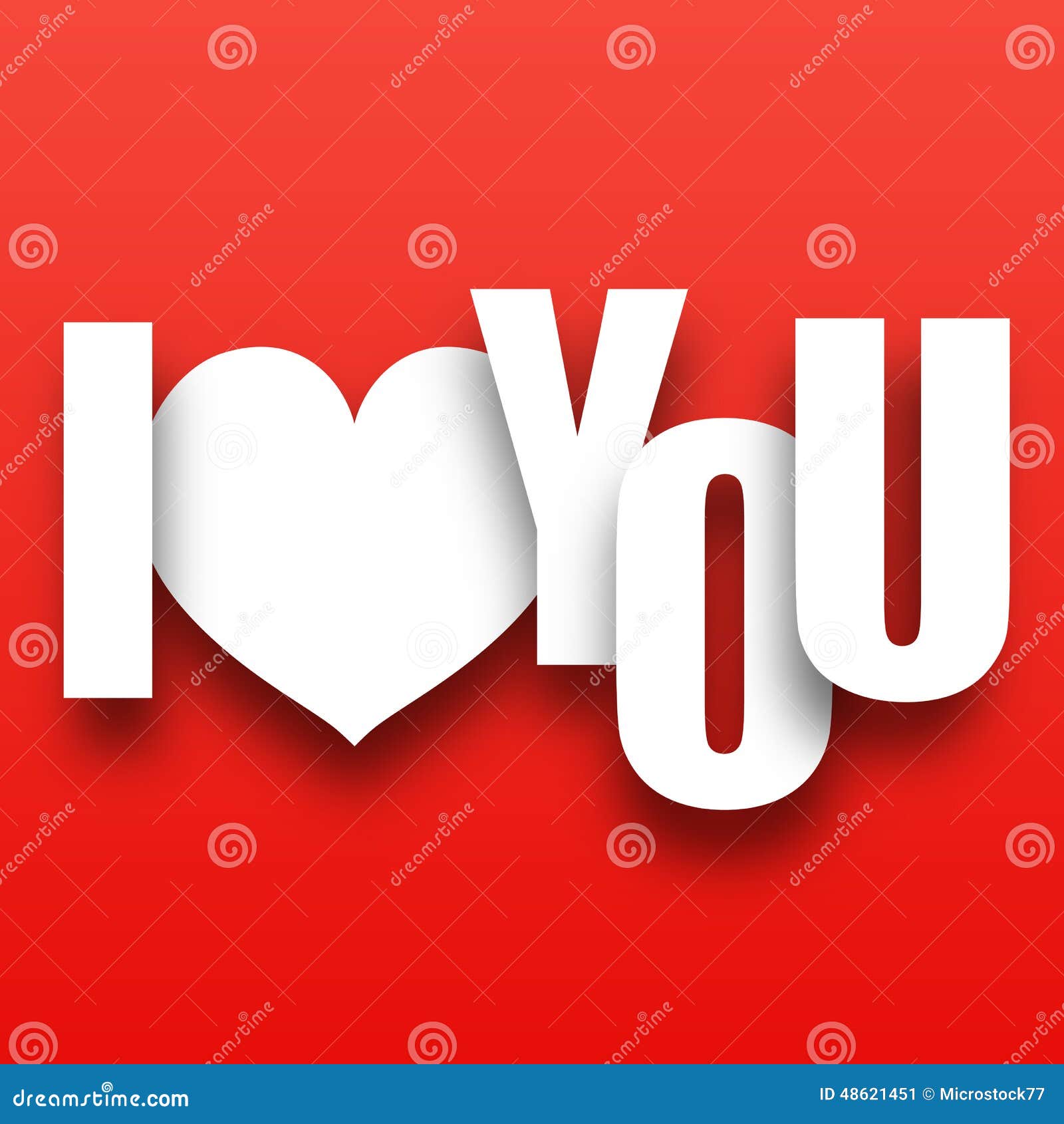I love you text design stock vector. Illustration of romance - 48621451
