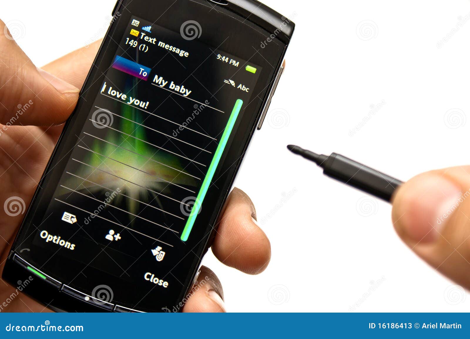 I love you text message stock image. Image of front, phone - 16186413