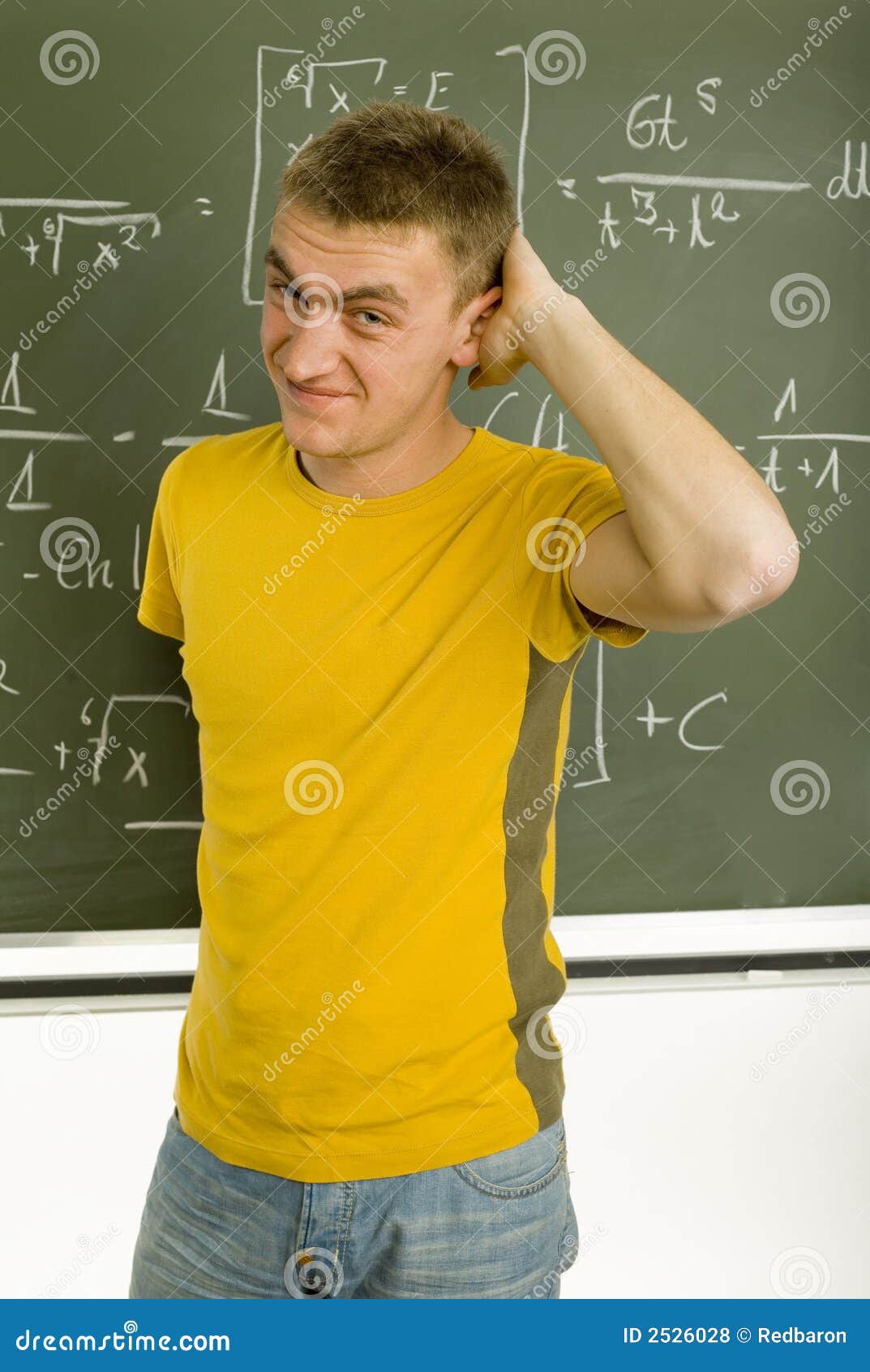 I m late again... stock photo. Image of brunette, learn - 2526028