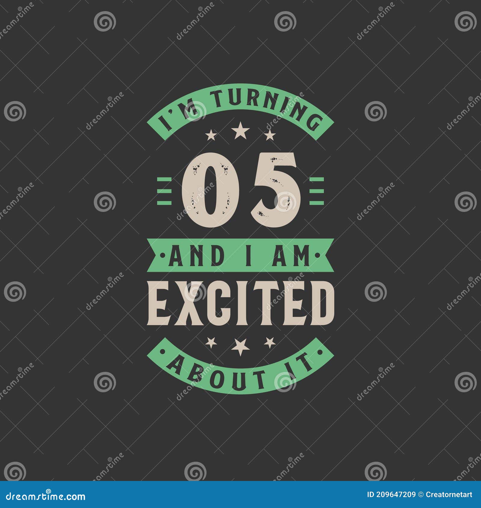I`m Turning 5 and I am Excited about it, 5 Years Old Birthday ...