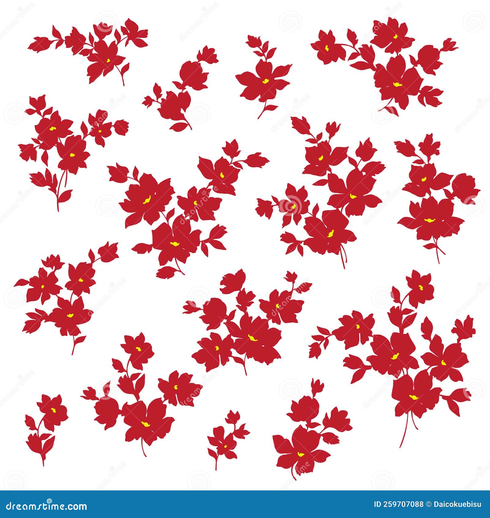 I Made a Beautiful Flower with a Vector, Stock Vector - Illustration of ...