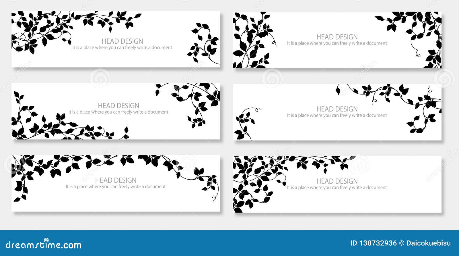 I Made a Header Used Using the Illustration of the Plant in Web, Stock ...