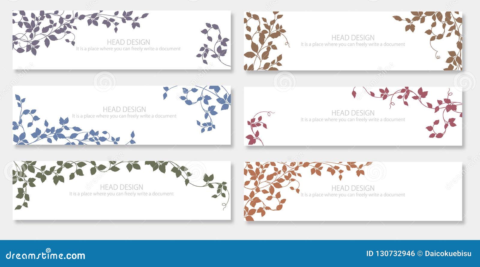 I Made a Header Used Using the Illustration of the Plant in Web, Stock ...