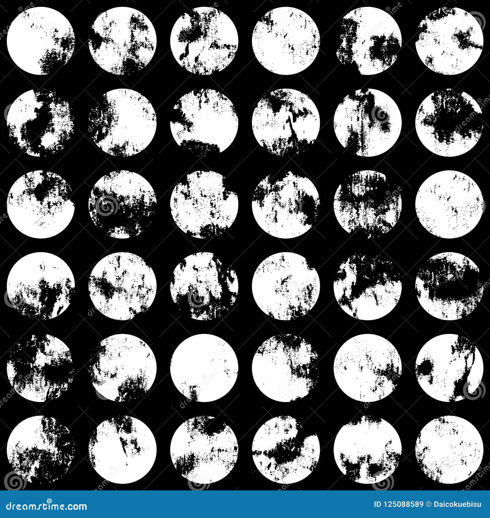 Pattern of a hoarse dot, stock illustration. Illustration of impressive ...