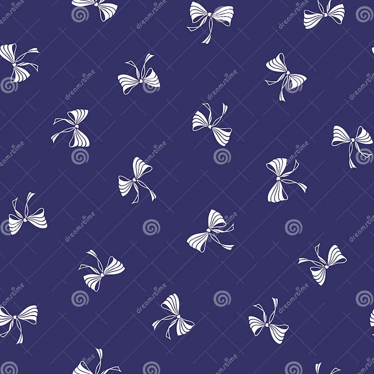 Pattern of pretty ribbon stock illustration. Illustration of design ...