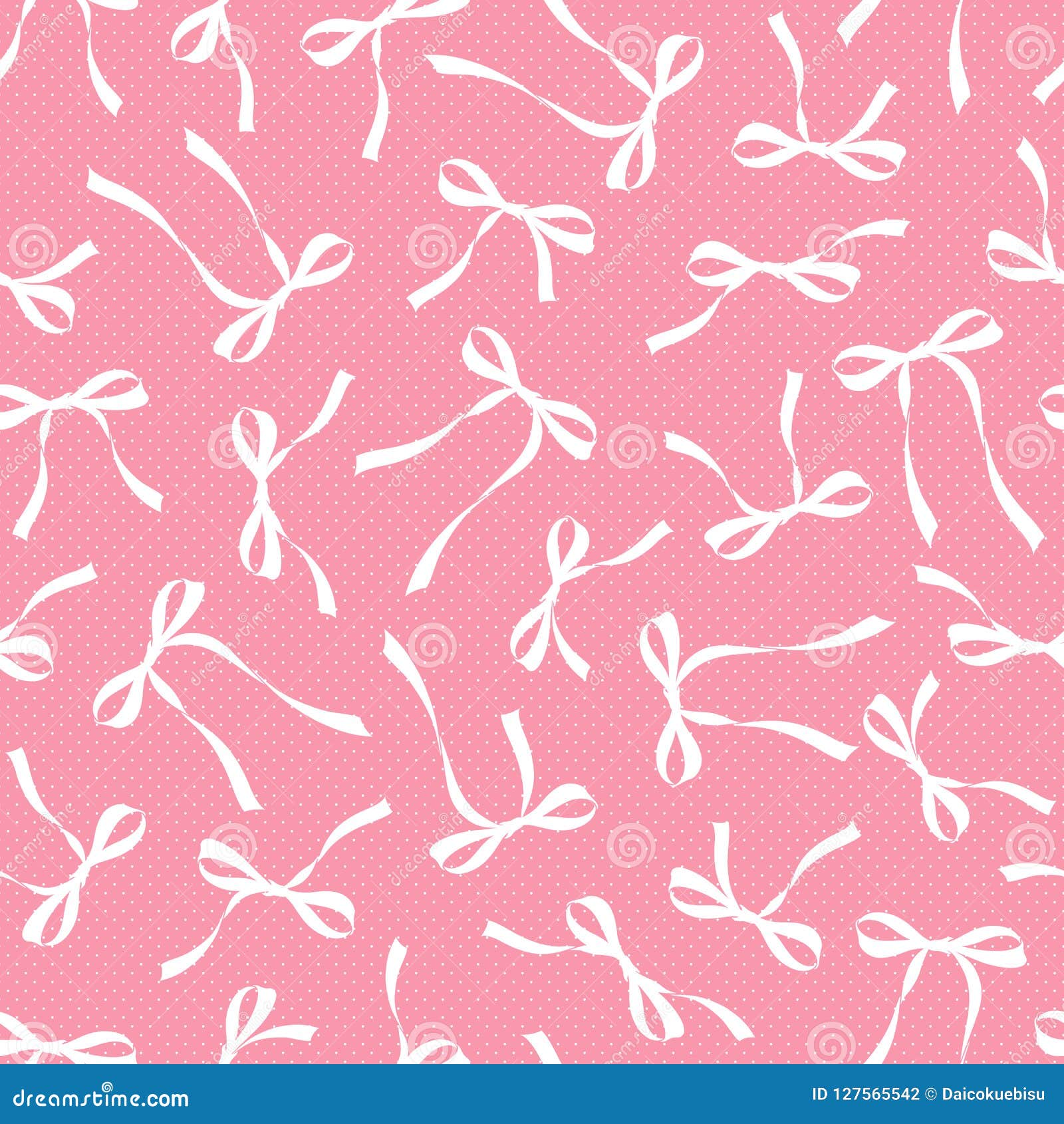 Pattern of pretty ribbon, stock vector. Illustration of texture - 127565542